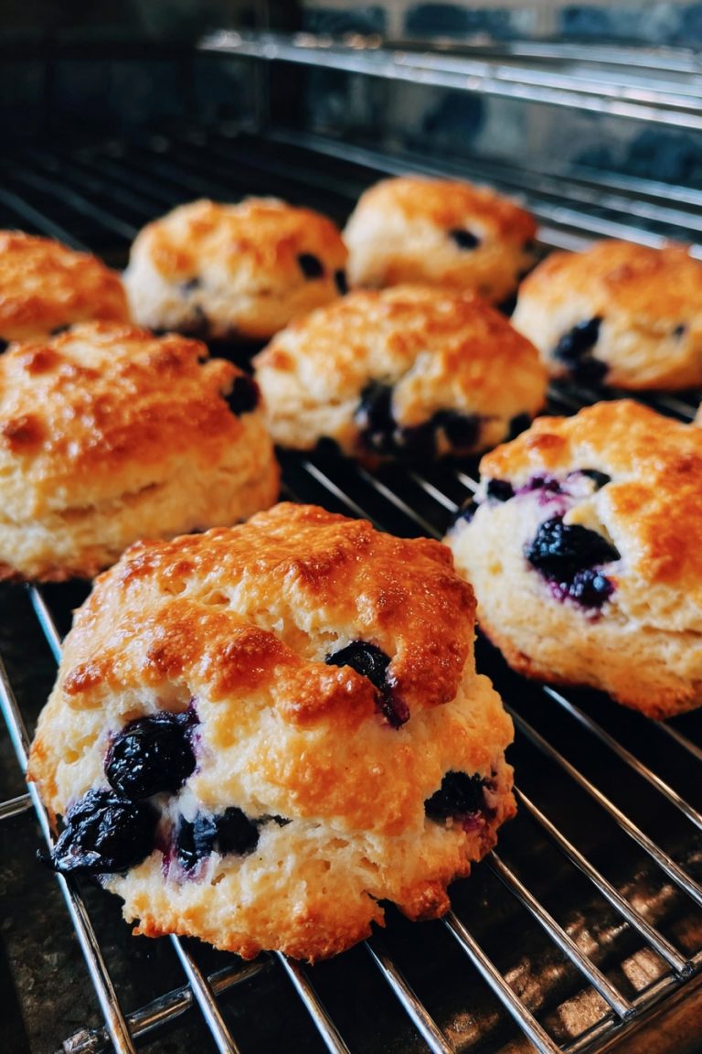 Glazed Blueberry Biscuits – NEW RECIPES