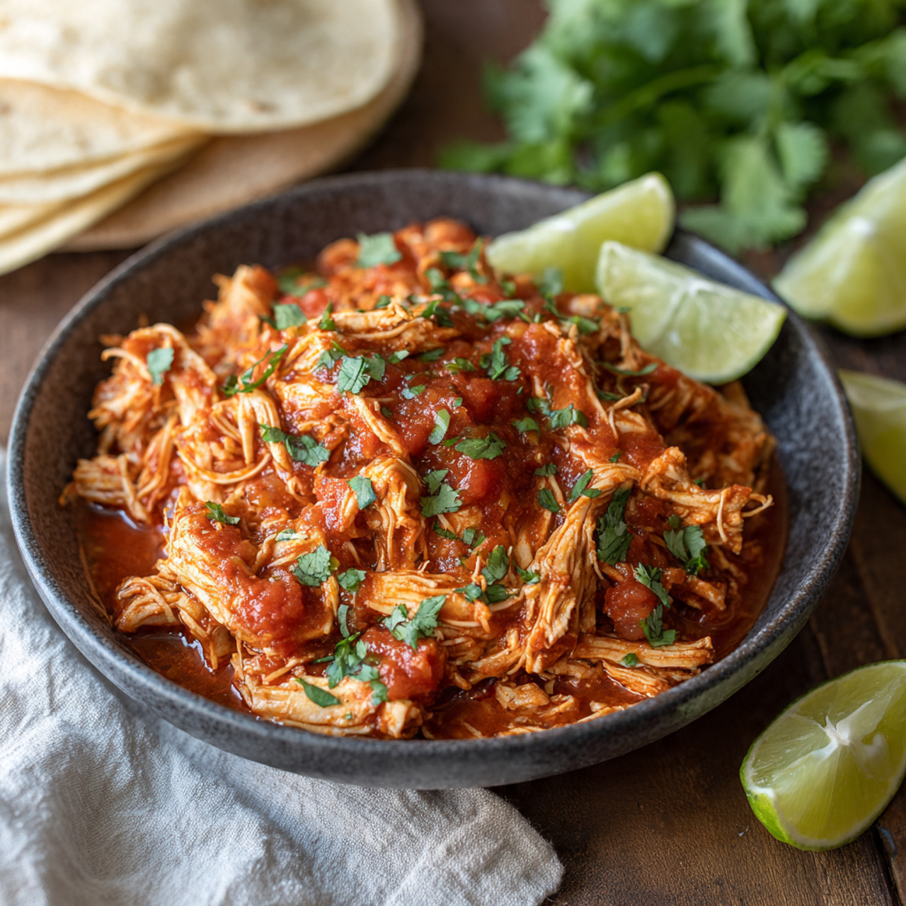 3-Ingredient Slow Cooker Salsa Chicken (The Easiest Dinner You’ll Ever ...
