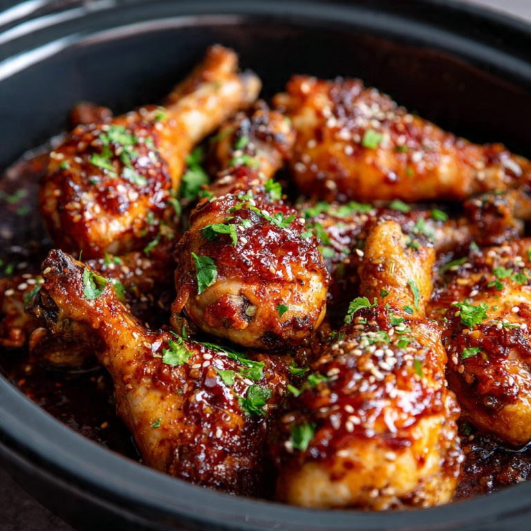 2-Ingredient Crockpot Honey Soy Drumsticks (Easy Slow Cooker Chicken ...